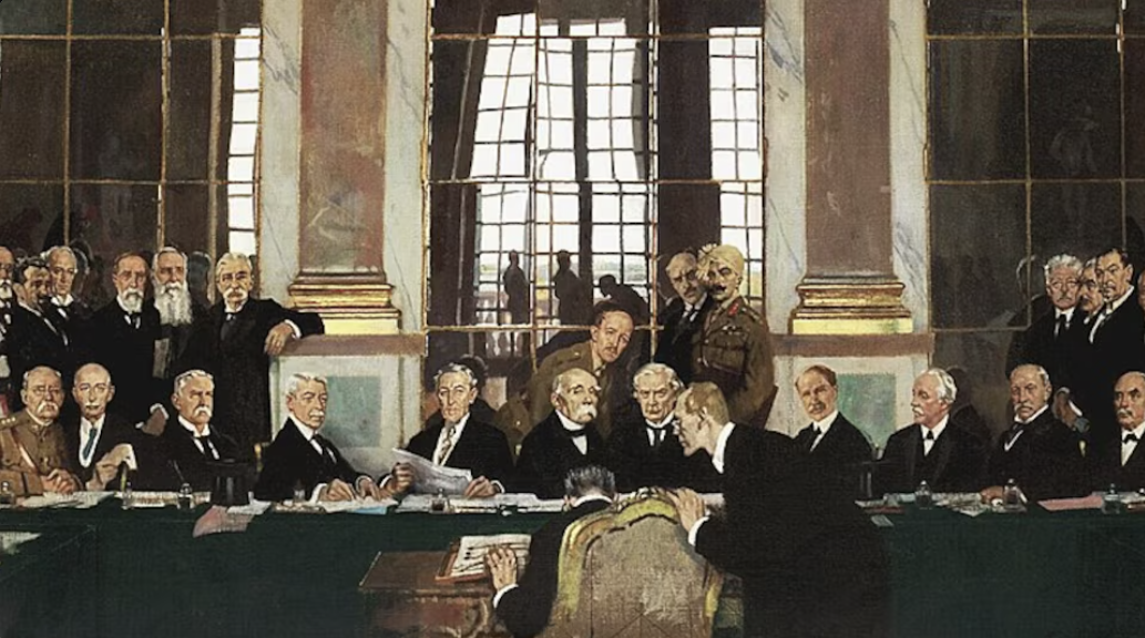 The 105th anniversary of the Treaty of Versailles of 28 June 1919 ...